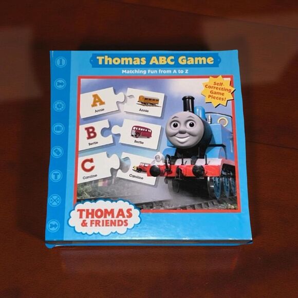 Briarpatch | Games | Vintage 203 Thomas Friends Thomas Abc Game ...